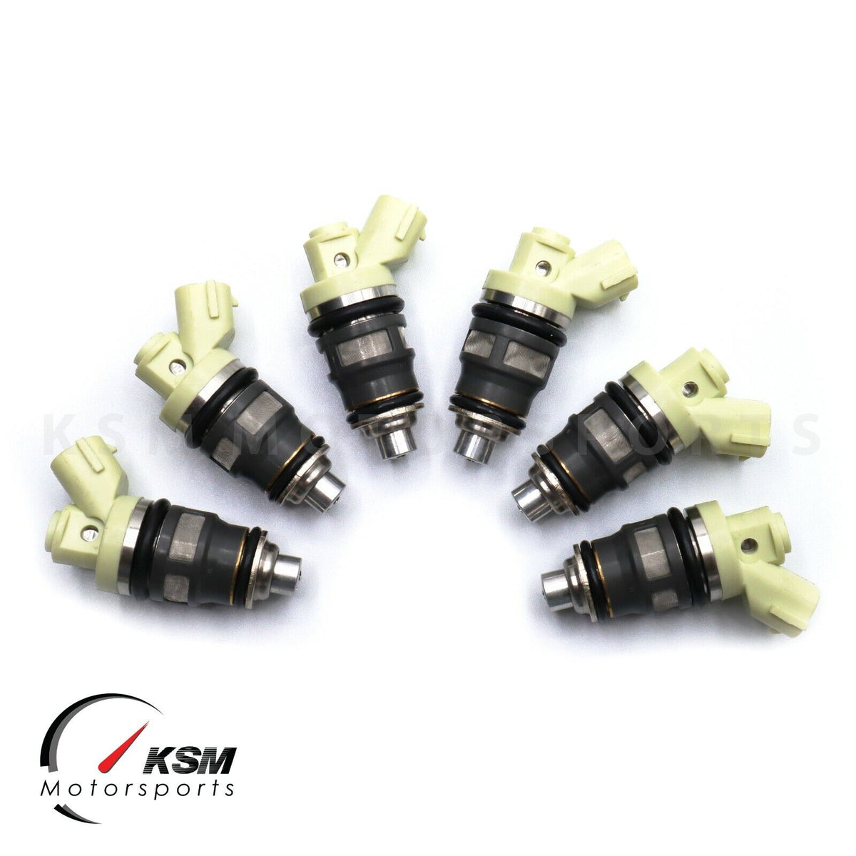 6x 540cc 550cc INJECTORS for TOYOTA SOARER JZZ30 1JZGTE 1JZ SIDE FEED ...