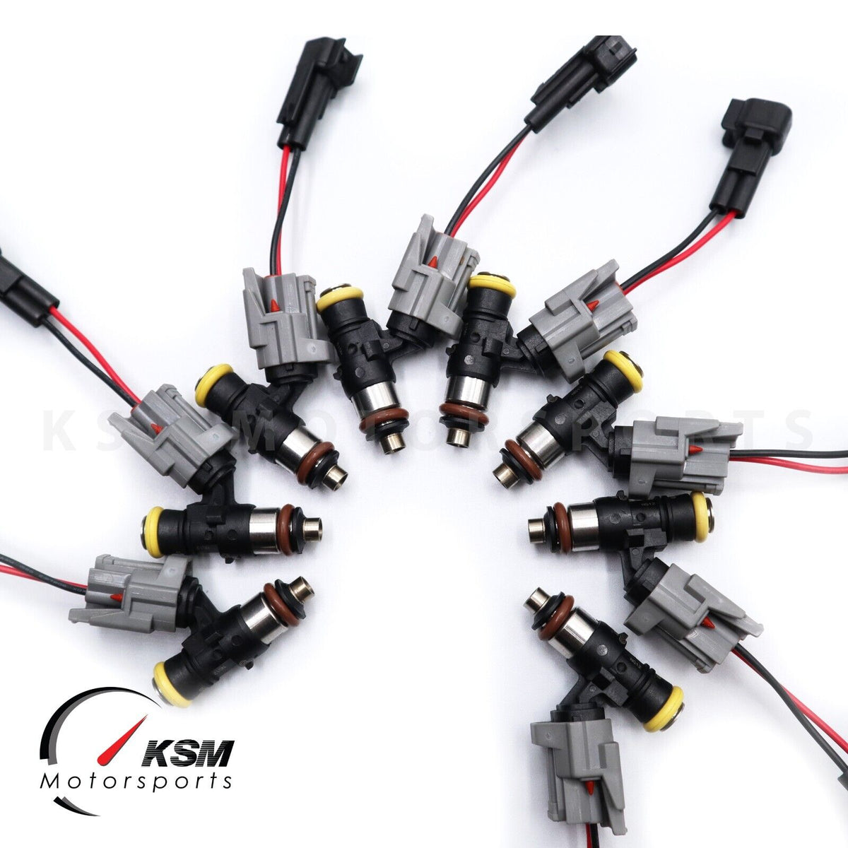 8 x Fuel Injectors fit LS3 LS7 210lb 2200cc fit BOSCH NGI-2-K 02801588 ...