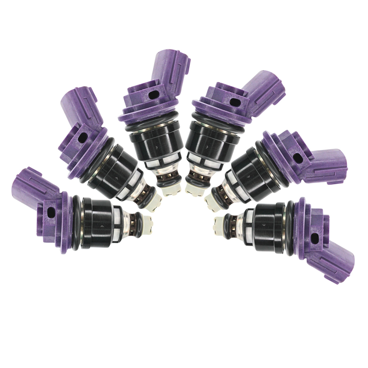 6 x 375cc fuel injectors A46-F32 for Nissan Skyline Stagea RB25 NEO RB ...