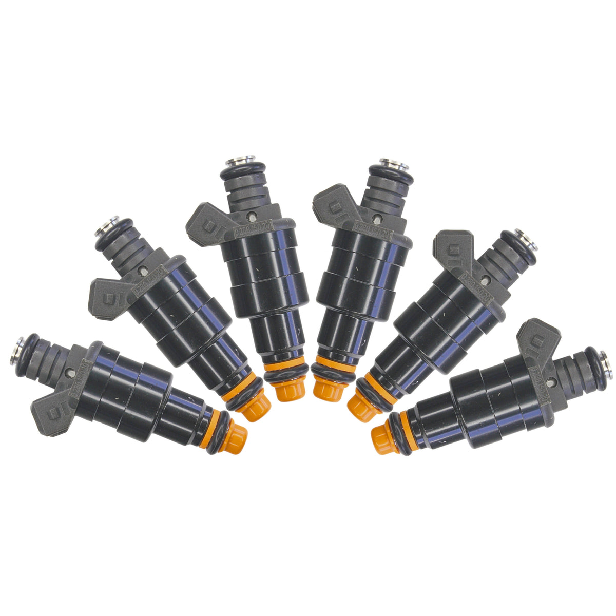6 x fuel injectors for BMW E23 E24 E28 E30 M3 M5 633 635 CSi fit 02801 ...