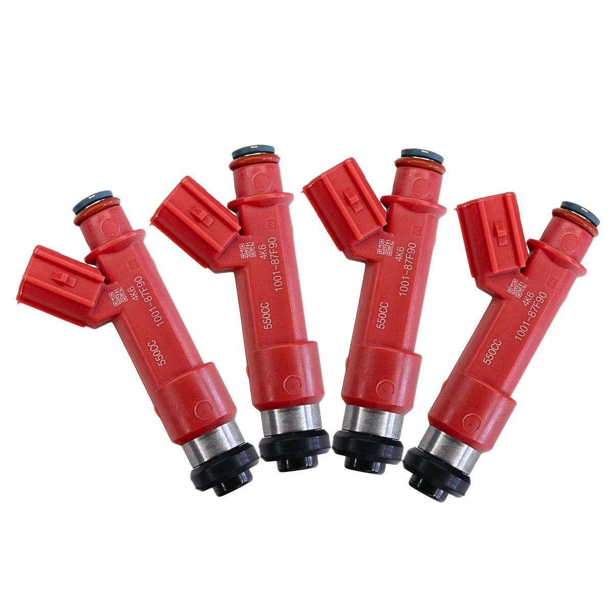 550cc 1001-87F90 Fuel Injectors for Toyota Celica Supra GS300 1ZZ 2ZZ ...